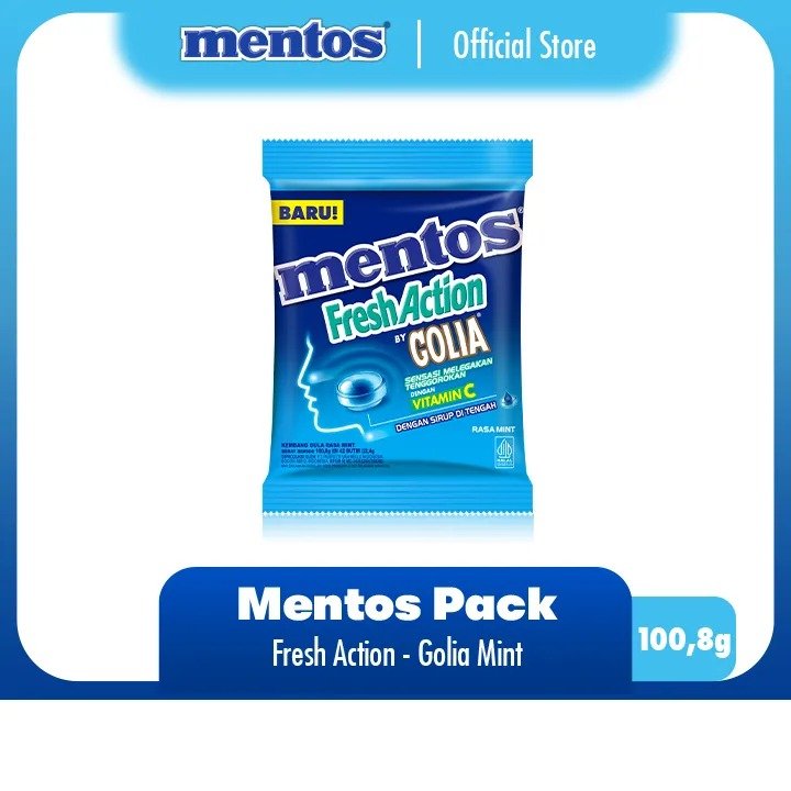 MENTOS FRESH ACTION GOLIA - Exotic Snack Bros
