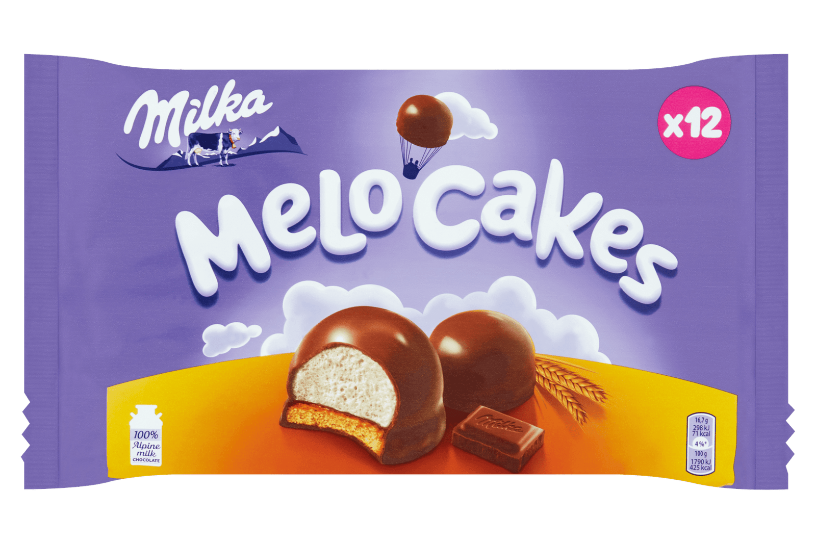 MILKA MELO CAKES - Exotic Snack Bros